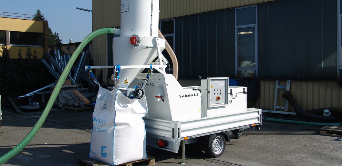 Mobile suction units, vacuum loaders – Wieland Lufttechnik