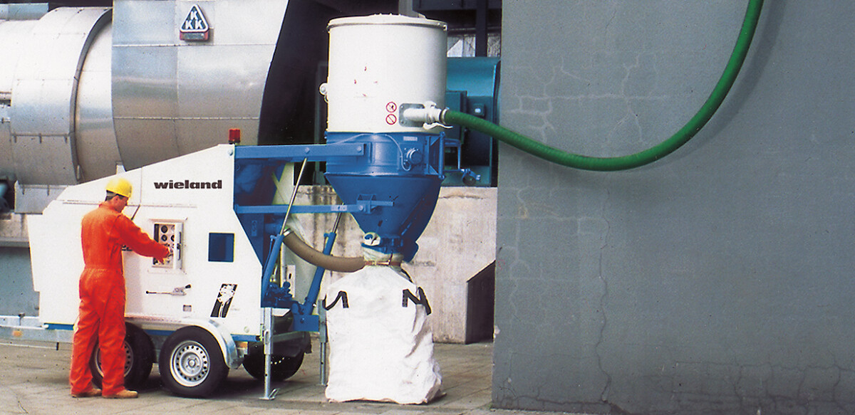 Mobile suction units, vacuum loaders – Wieland Lufttechnik